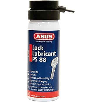 1 x LOCK LUBE LUBRICANT AEROSOL SPRAY PADLOCK GRAPHITE OIL CAR KEY DOOR ...