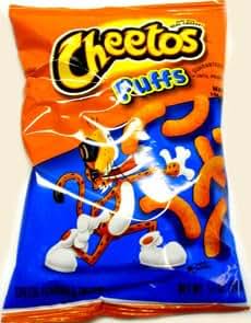 Cheeto's Puffs Cheese Flavoured Snacks 24.8g: Amazon.co.uk: Grocery
