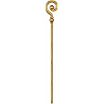 Spinosaurus 55" Wizard Staff Gold Wicked Elder Wand Extendable Plastic ...