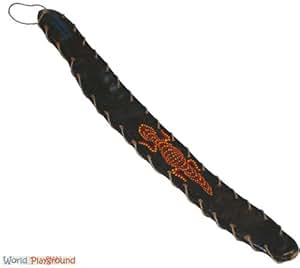 Hand Painted Seed Pod Shaker Decorated in an Aboriginal Pattern: Amazon ...