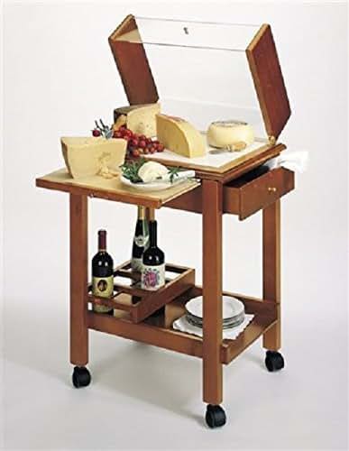 Cheese trolley with plex dome: Amazon.co.uk: Handmade