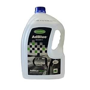 GreenChem AdBlue 4 Litres Fuel Additive For Diesel Engines Add Blue 4L ...
