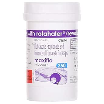 Maxiflo 250 Rotacaps - Bottle of 30 Capsules : Amazon.in: Health ...