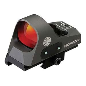 Sig Sauer Romeo 3 Reflex Visier Inklusive Riser, Graphite, 1 x 25 mm ...