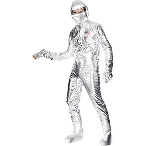 Amazon.co.uk: silver alien costume