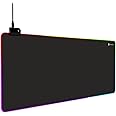 Portronics Comfipad Glow Gaming Mouse Pad with RGB Lights Modes, Large ...