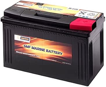 Vetus Marine Battery 12 V 105Ah/CCA A/S 710: Amazon.co.uk: Sports ...