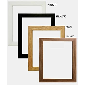 14x10 WOOD PICTURE PHOTO FRAME (Black): Amazon.co.uk: Kitchen & Home