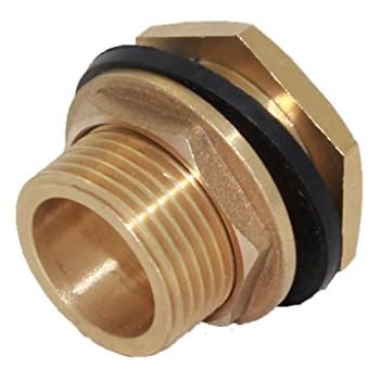 15MM OD TANK CONNECTOR & WASHER - Tank Connectors and Washers (Brass ...