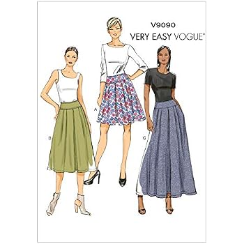 VOGUE PATTERNS 9053 E5,Misses Dress,Sizes 14-16-18-20-22: Amazon.co.uk ...