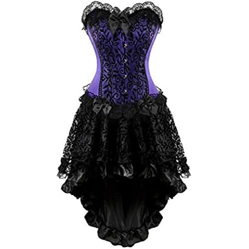 Amazon.co.uk: purple basque