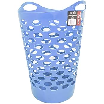 Elliott's Funky Cleaning Plastic Laundry Basket, Green: Amazon.co.uk ...