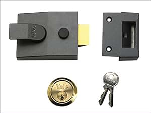 Yale Lock With Manual Deadlocking (60mm backset): Amazon.co.uk: Kitchen ...