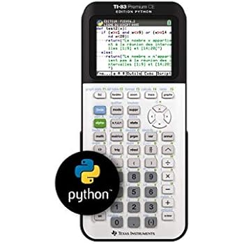 Texas Instruments TI-83 Premium CE Edition Python - Calculatrice ...