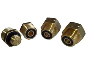 Euro adapter set for European propane/butane gas bottles gas adapter ...