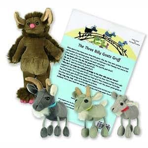 Three Billy Goats Gruff - Traditional Story Set: Amazon.co.uk: Toys & Games