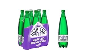 Highland Spring Sparkling Water, 6 x 1L: Amazon.co.uk: Grocery