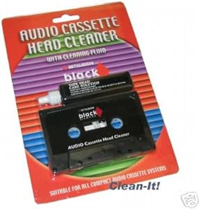 Audio Cassette Head Cleaner: Amazon.co.uk: Electronics