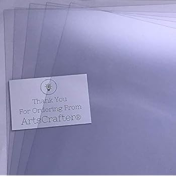 3 Sheets of Clear Thick Plastic Acetate Sheet A1 Size 400 Micron ...