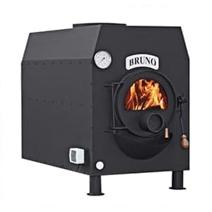 Bruno Turbo III EHV Workshop Oven - 30 KW Wood Burning Stove: Amazon.co ...