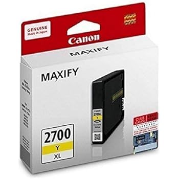 Canon PGI-2700XL Extra Large Ink Cartridge (Black): Amazon.in ...