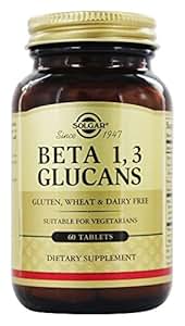 Solgar Beta 1/3 Glucans Tablets - Pack of 60: Amazon.co.uk: Health ...