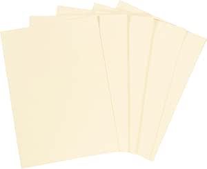 A5 Cream Card 50 Sheets Ivory Card 160gsm Coloured A5 Printer ...
