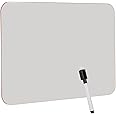 Hisredsun Mini Dry Erase White Board, 8.2X11.8 Inch Double Sided Mini ...