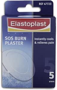 Elastoplast SOS Burn Plasters 5's: Amazon.co.uk: Health & Personal Care