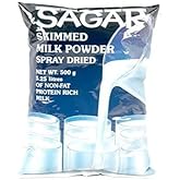Amul Sagar Skimmed Milk Powder – 500g Pouch | Low Fat Milk Powder for ...