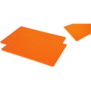 Amazon.de: Silikon Backunterlage Backpapier Teigmatte Backmatte ...