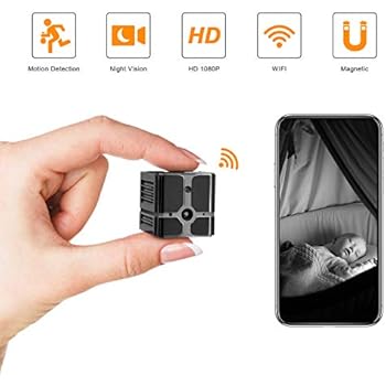 Waterproof Mini Spy Cameras Hidden Wifi,NIYPS Wireless: Amazon.co.uk ...