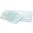 Completely Clear and Flat Float Glass Worktop Saver - 50 x 40cm by ...