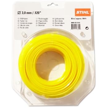 STIHL 3MM SQUARE STRIMMER LINE 56M/184FT: Amazon.co.uk: Garden & Outdoors