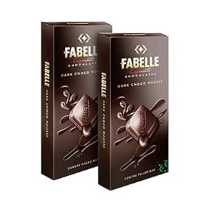 Fabelle Intense Dark - Chocolate Gift Pack of 2, Large Luxury Dark ...