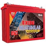 Exide Technologies Inva Tubular Battery 150Ah/12 Volt (Red) : Amazon.in ...