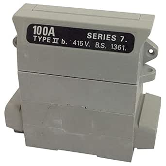Henley 54132-04 Series 7 House Service Cut Out Fuse Carrier & Base 100A ...