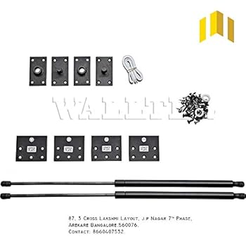 Ebco Wall Bed Fitting Vertical with Clamps - 120 KG Capacity WBV 120 ...