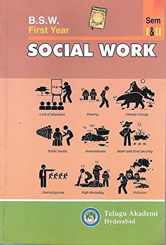 Textbook For B.S.W. First Year Social Work Sem I&II [English Medium ...