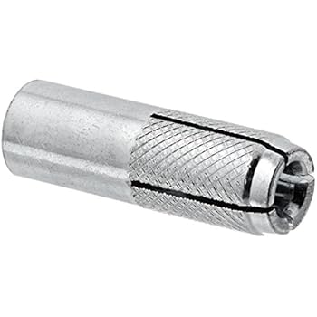 28mm Long Metal M8 Threaded Expansion Bolt Sleeve Anchors Tool 5 Pcs ...