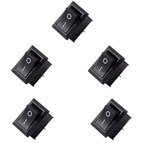 Black Rocker Switch On Off Push Snap In Button Kcd1 | Desertcart Bahamas