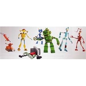 Robots - Rodney Copperbottom & Crank Casey Figures: Amazon.co.uk: Toys ...
