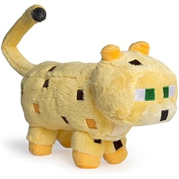 Minecraft 14" Ocelot Plush Medium Stuffed Animal: Amazon.co.uk: Toys ...