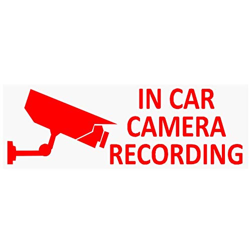 Buy 5x In Car Camera -STANDARD-RED onto CLEAR-Camera Design-Window ...