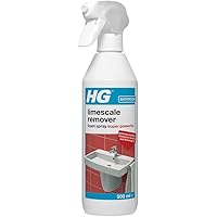HG Limescale Remover Foam Spray, Professional Grade Limescale Remover ...