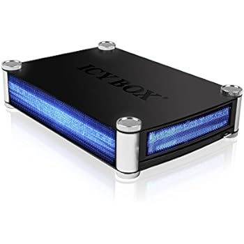 Icybox External Enclosure for 5.25 inch SATA Blu-Ray/CD/DVD Drives and ...