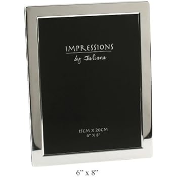 MODERN SHINY CHROME PHOTOGRAPH/PICTURE FRAMES WITH PICTURE MOUNT ...