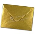 C5 Gold Metallic Envelopes x 25 : Amazon.co.uk: Stationery & Office ...