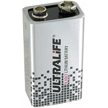 Ultralife Lithium battery 9 Volt, E-Block, U9VL, U9VL-J: Amazon.co.uk ...