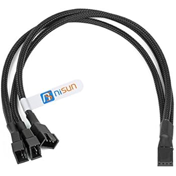 Cooler Master 1-to-3 RGB Splitter Cable for LED Strips, RGB Case Fans ...